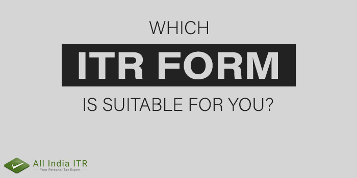 Various ITR Form for Financial Year 2017-18 | Income Tax Return
