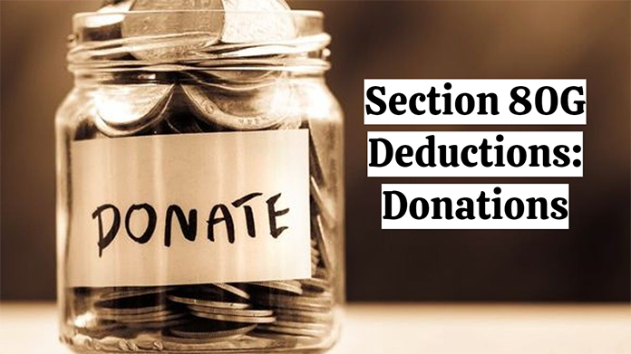Section 80G Deductions: Donations